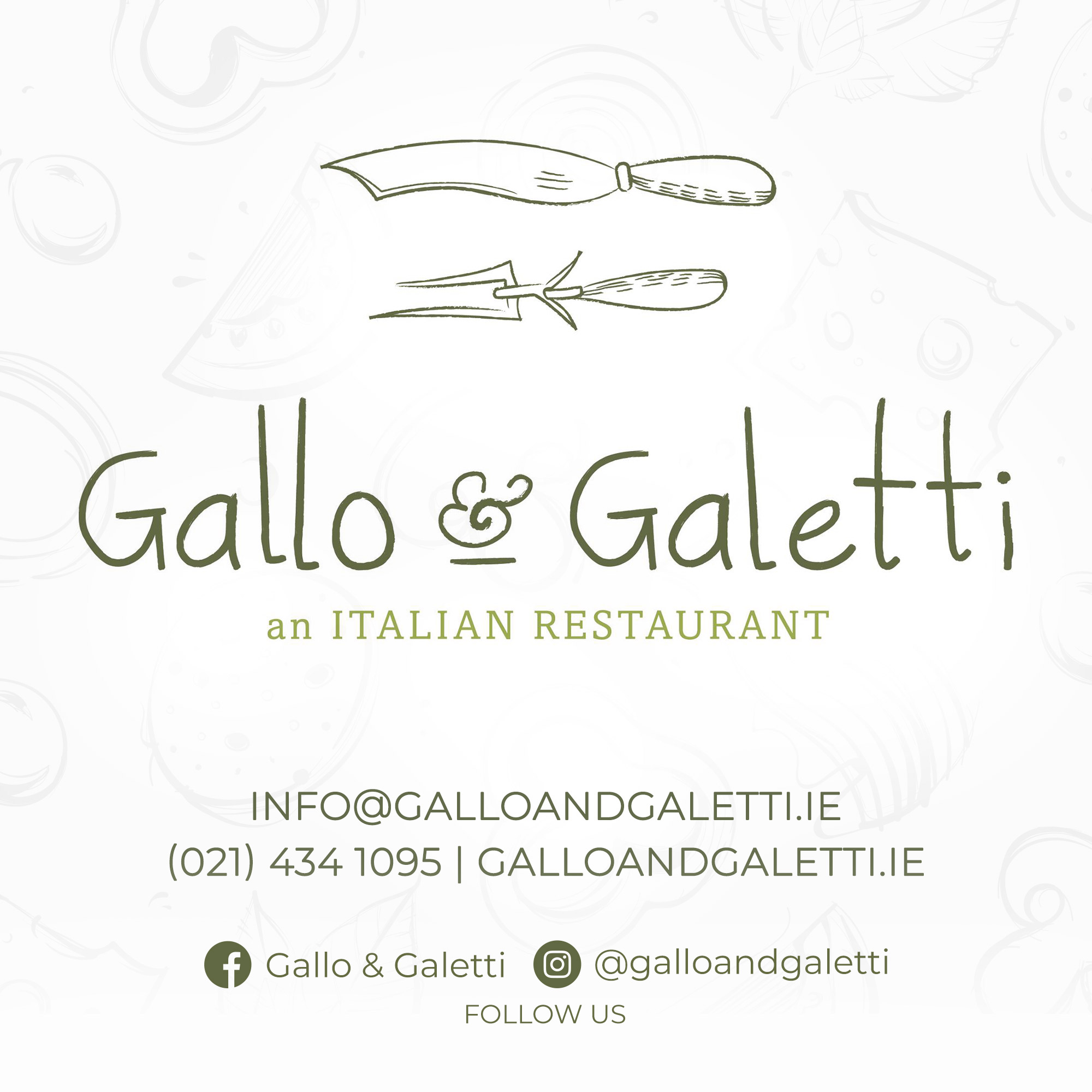 Menus - Gallo & Galetti